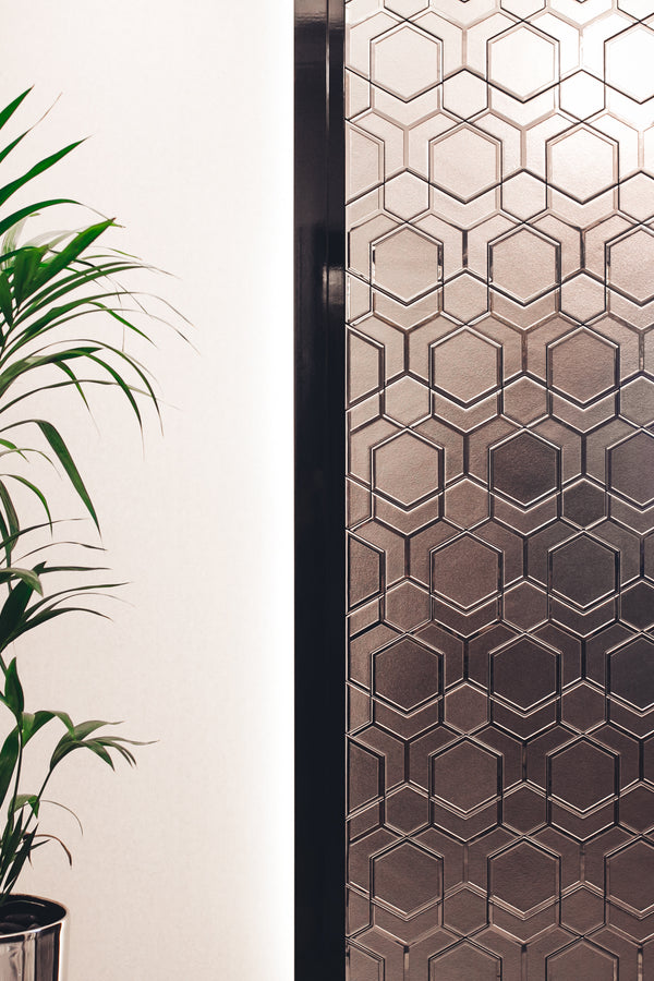 Geometric Patterns Silver: Artistic Wall Panels | PlusObject