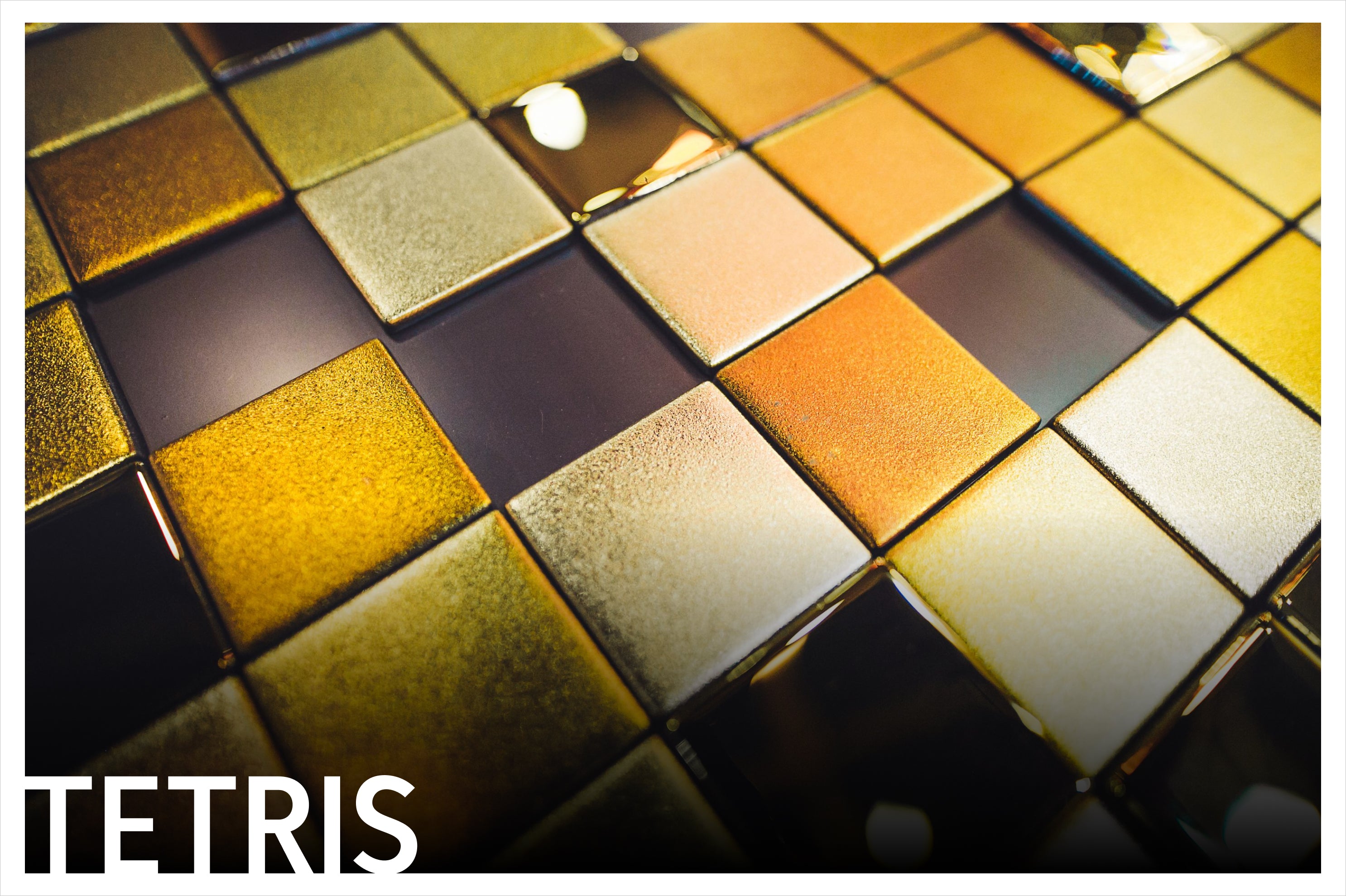 Tetris Wall Panel – PlusObject - Handcrafted Objects in Glass and Titanium