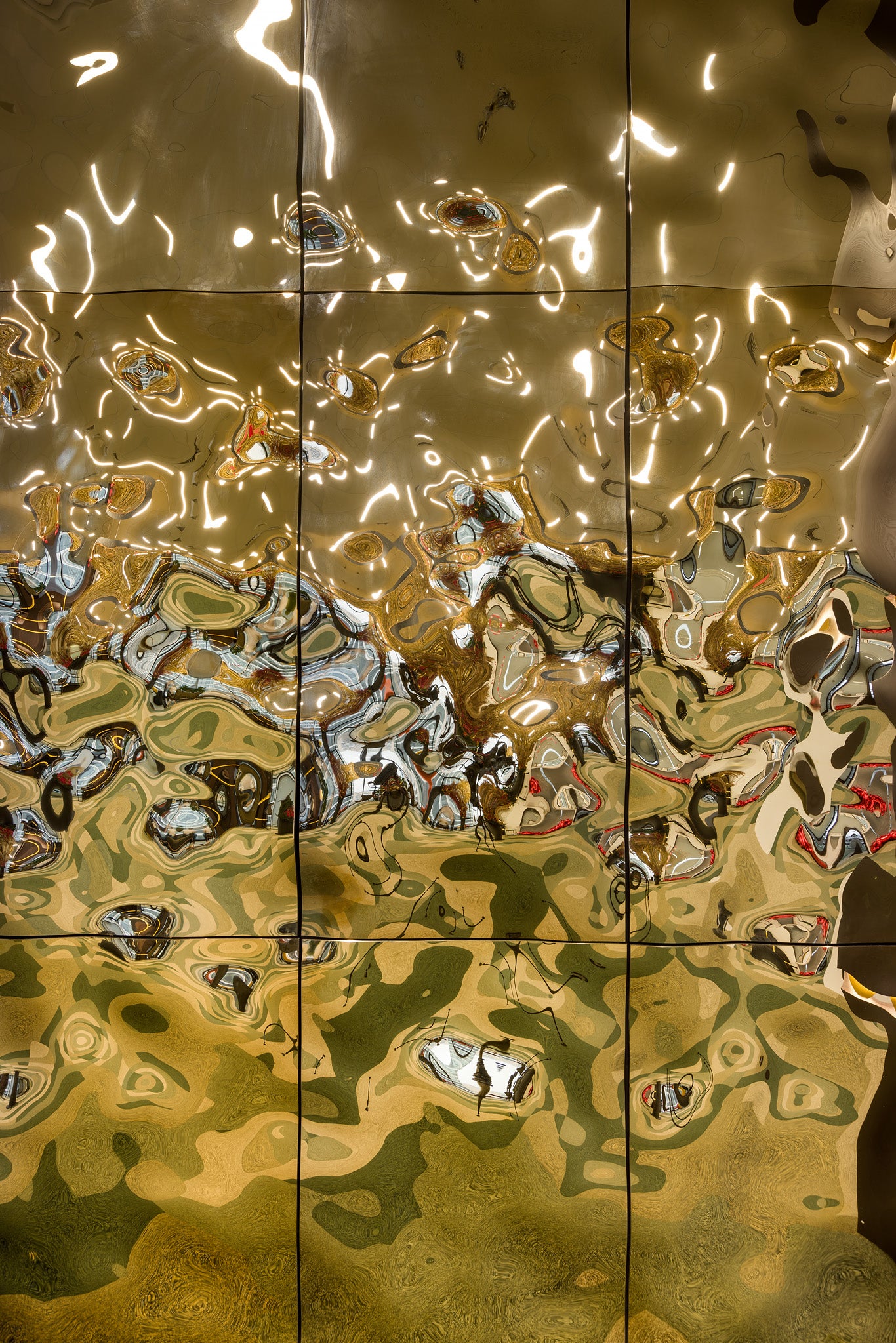Decorative Gold Glass 3D Panels for Walls and Ceilings – PlusObject